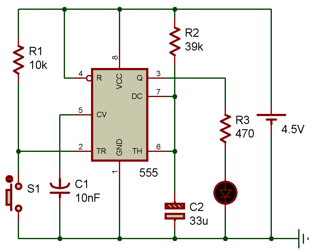 555 Monostable 555 Monostable