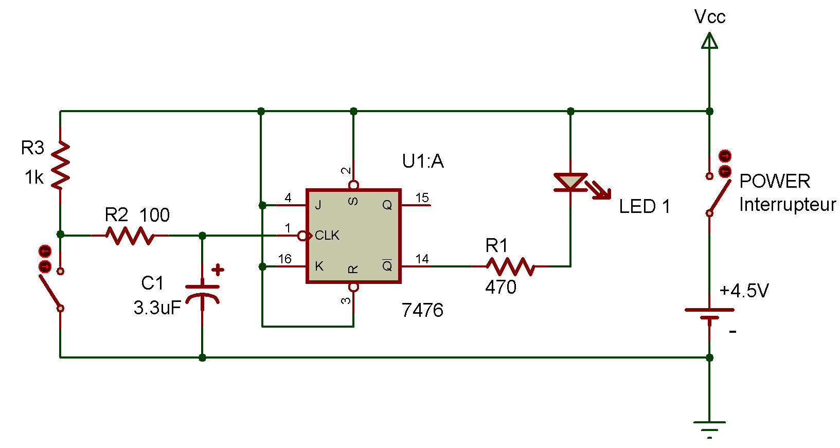 SN7476 JK Flip Flop Pinout Features Equivalent Datasheet 42 OFF